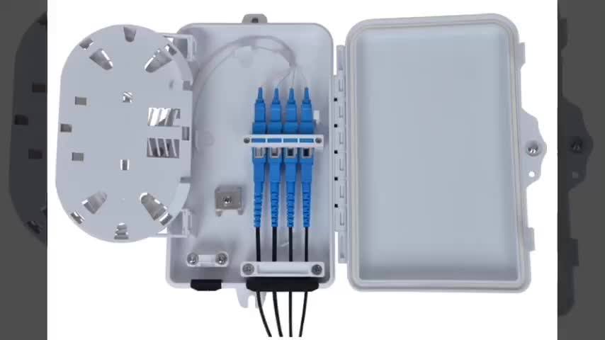 Outdoor 4 Cores Fiber Termination Box(ftb) Ftth Terminal Box 4f - Buy ...