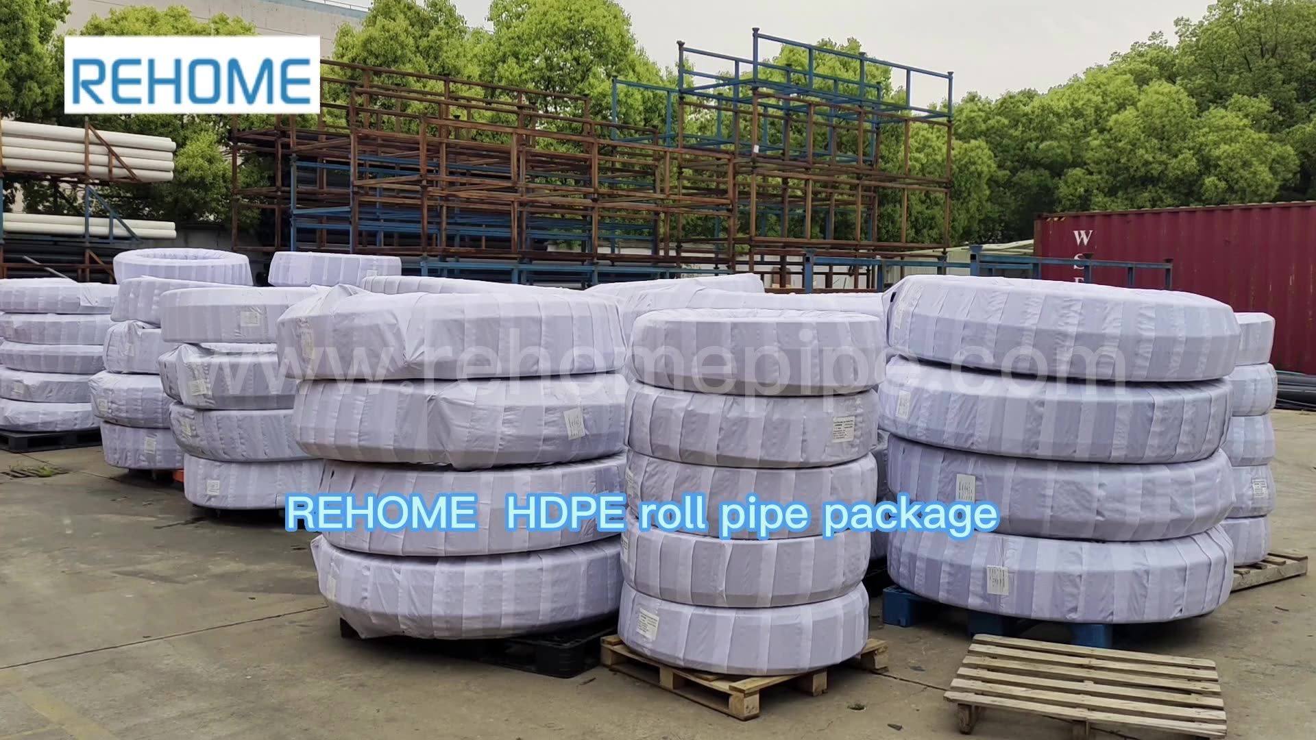 2 Inch Plastic Flexible Drain Hose Coil Polypipe Water Pipe Hose ...