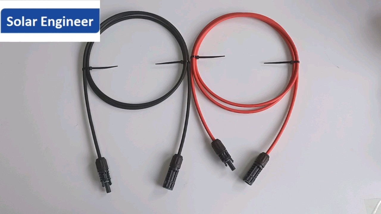 1m Extension Cable Power Plug 4mm2 Hoymiles Micro Inverter Bdm600 ...