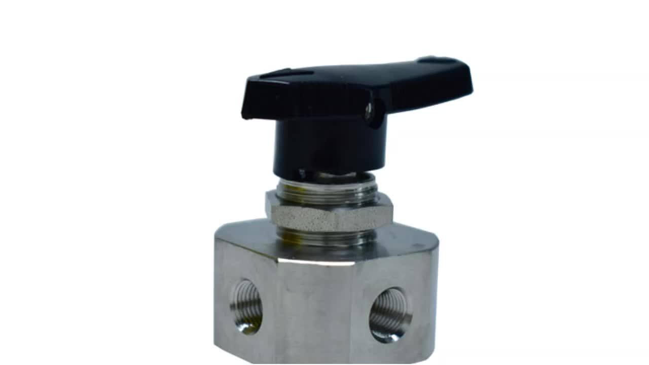 4 Way Ball Valve Stainless Steel Instrumentation Ball Valve - Buy 4 Way ...