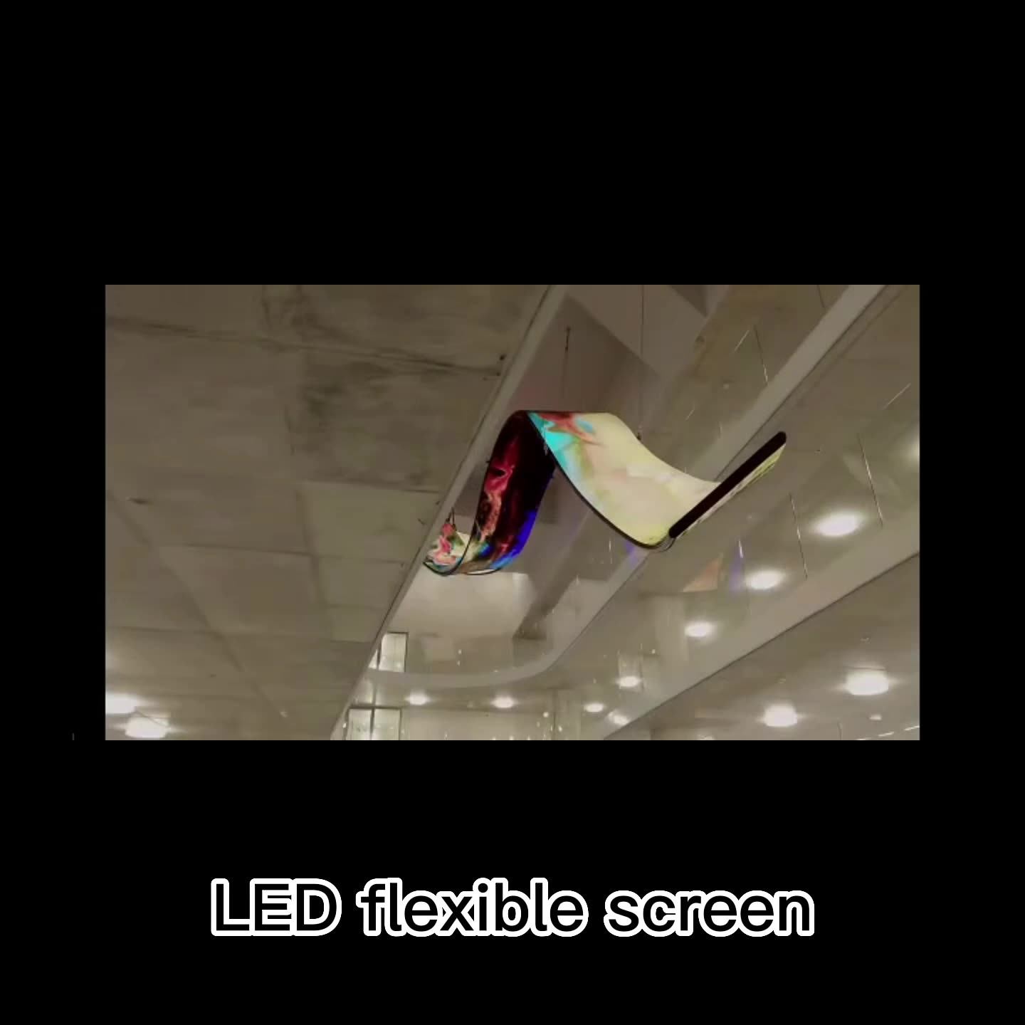 Advertising Rollable Led Display Led Sign Flexible Display Screen Touch ...