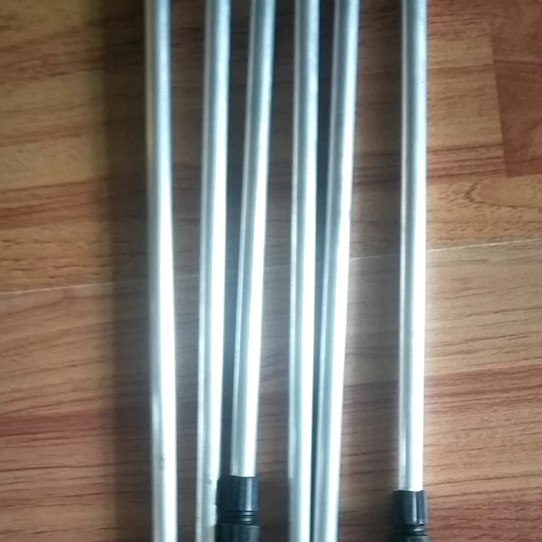 Portable Telescopic Aluminum Fishing Rod Bank Stick Fishing Rod Pole ...