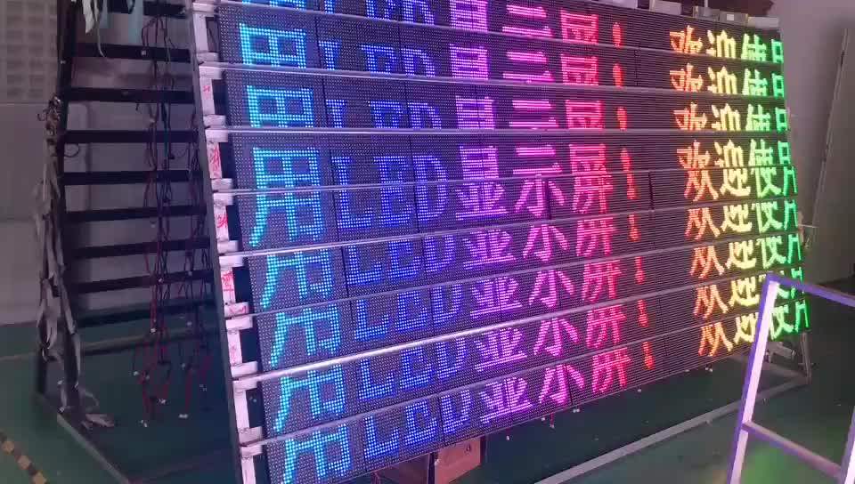 Hot Sale Products Electronic Programmable Led Matrix Message Display ...