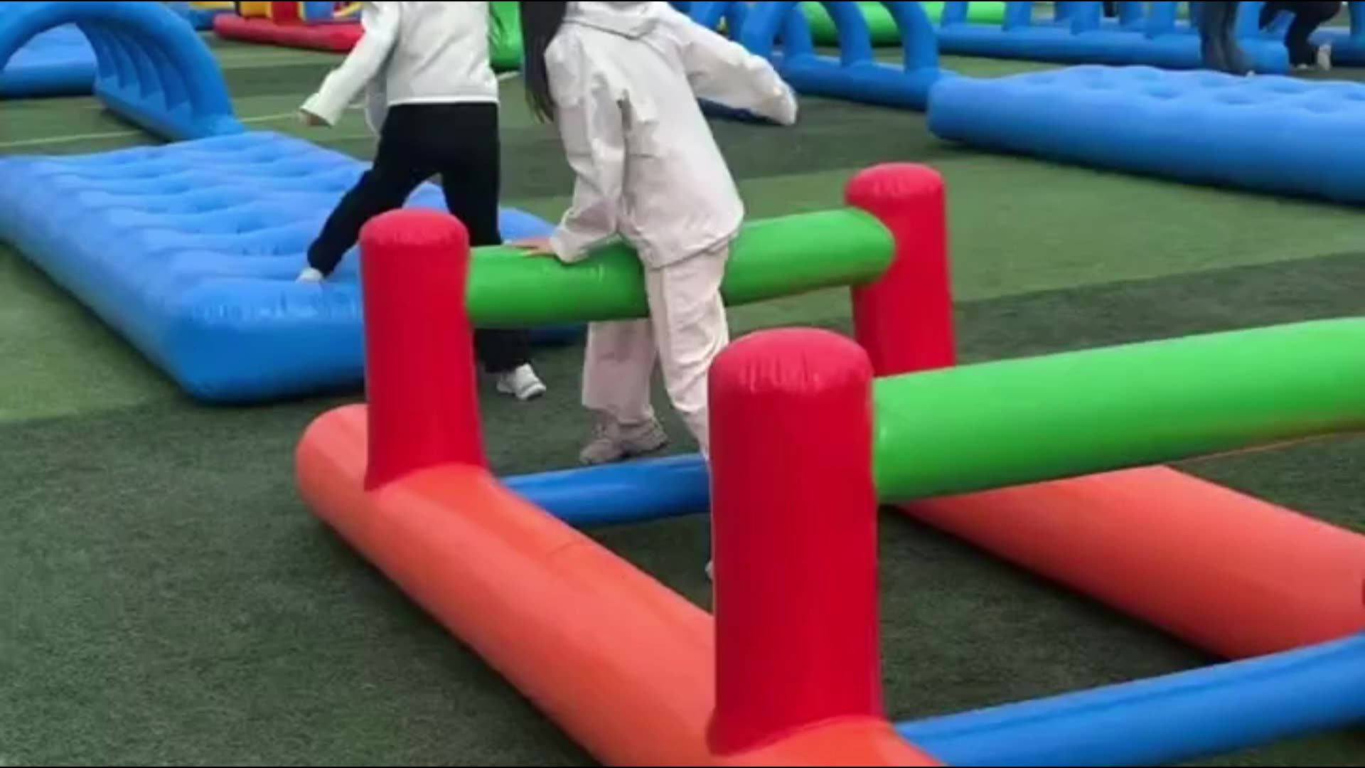 Interactive Inflatable Sports Game For Team Building Or For Running ...