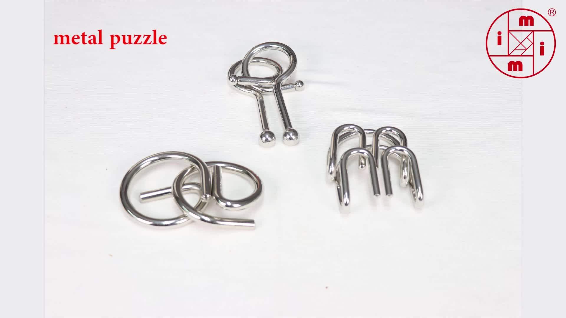 Metal Puzzle Wire Puzzle - Buy Metal Wire Puzzle,Metal Puzzle Pieces ...