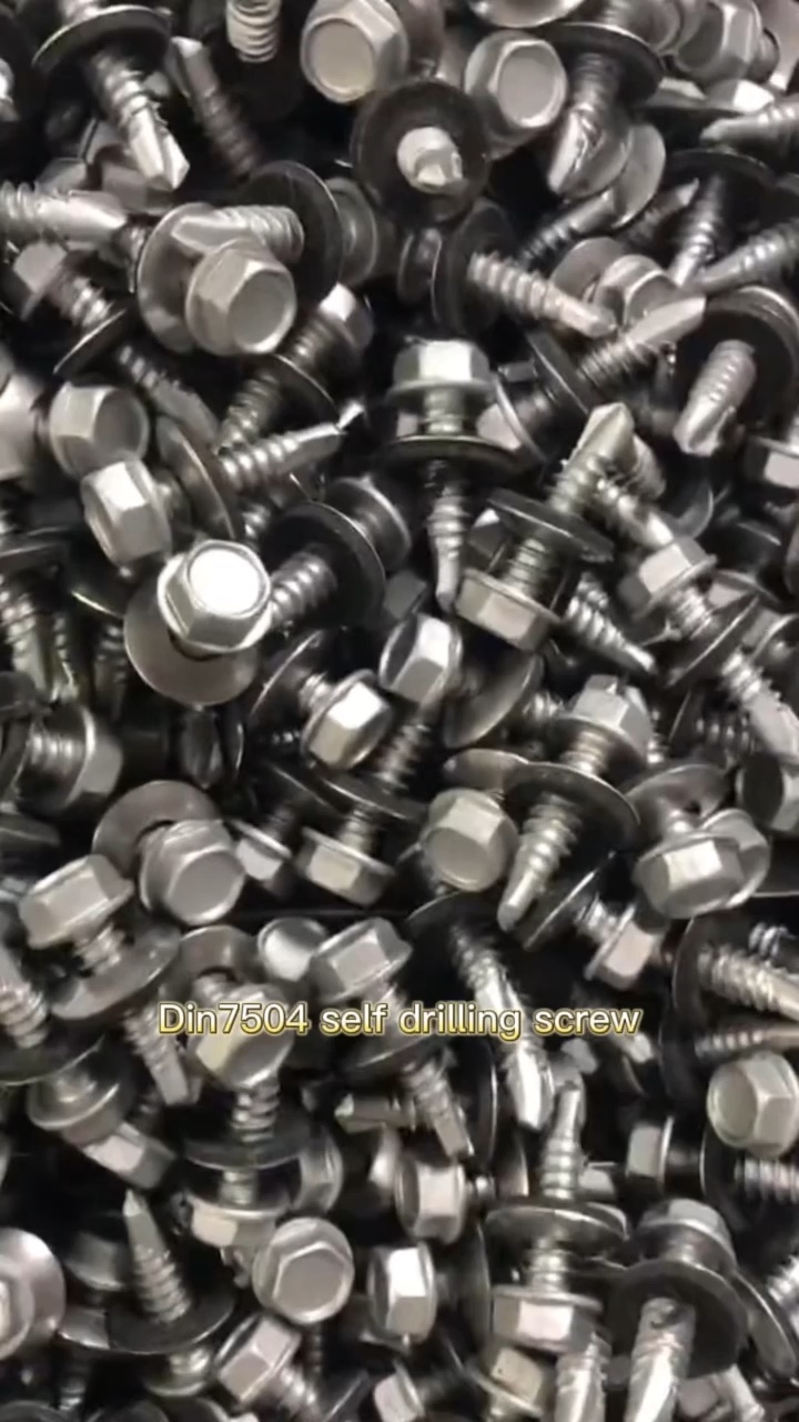 304+410 Bi-metal Hex Head Self Drilling Screw For Sheet Metal - Buy 304+410 Bi-metal Hex Head ...