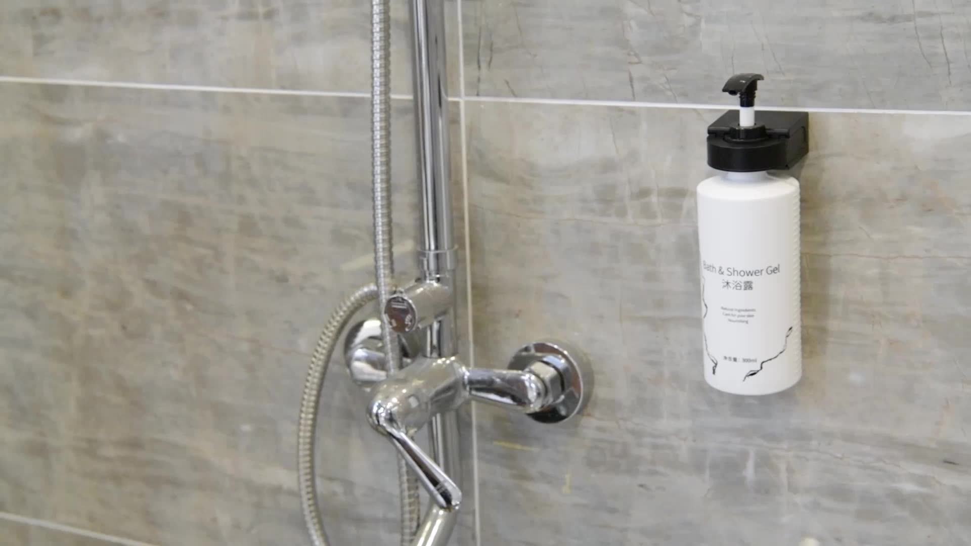 Wall Mounted Luxury Shampoo Conditioner Shower Gel Stainless Steel ...