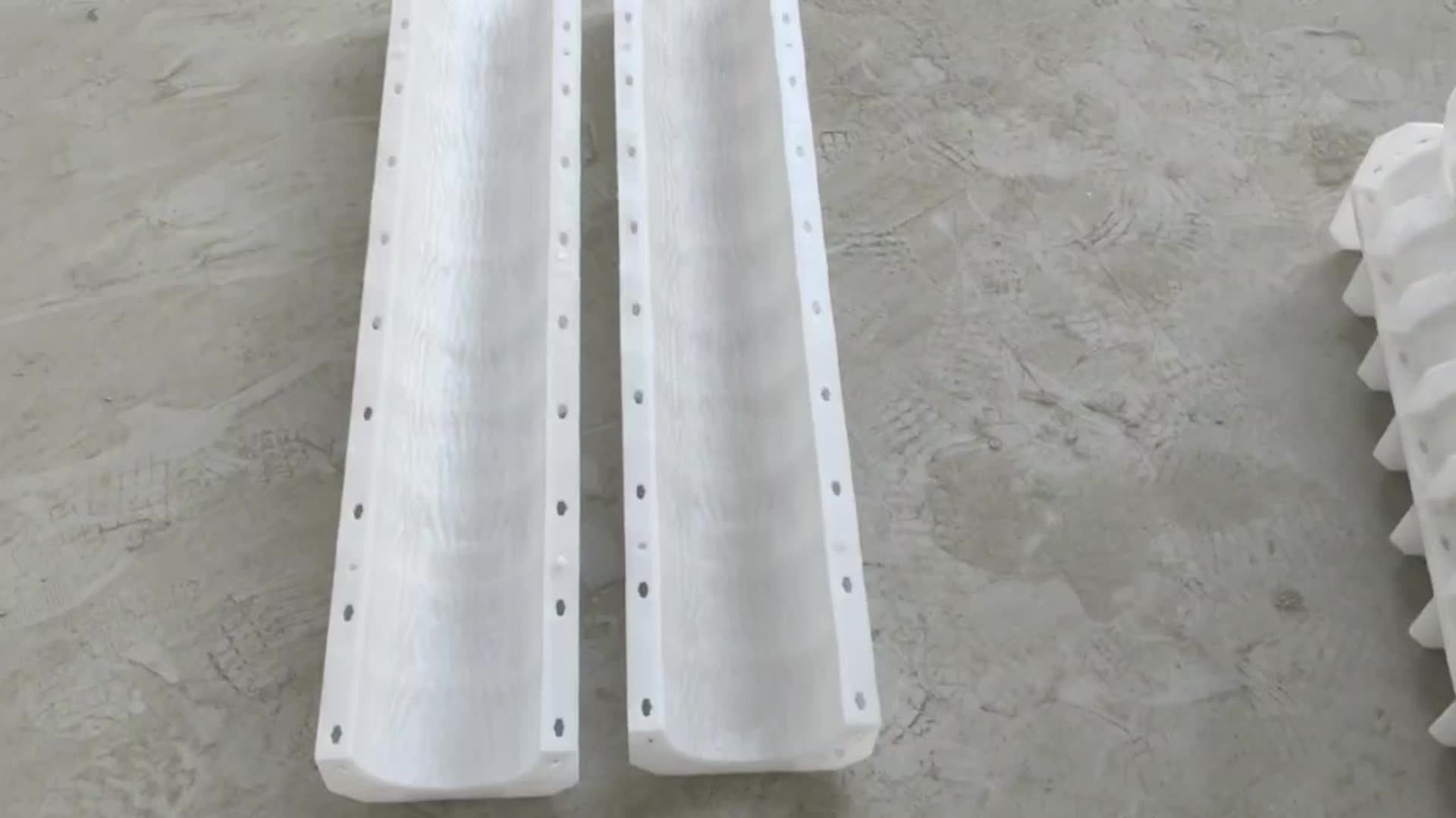 Courtyard Landscape Wood Texture Stump Mold Wood Pillar Moulds Concrete ...