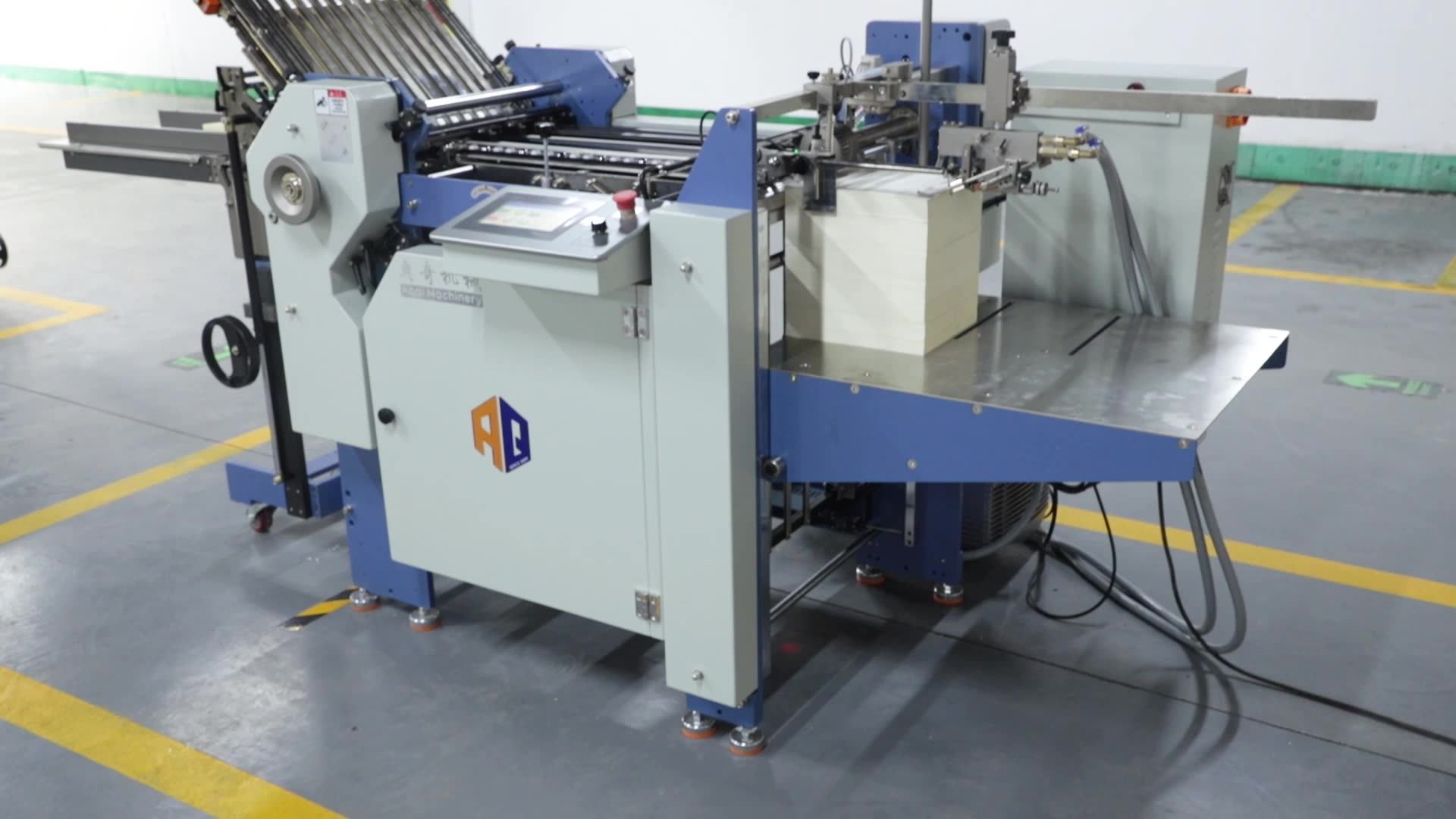 Pile Feeder 360t 4 Buckles Advanced Technology Automatic Coated Paper ...