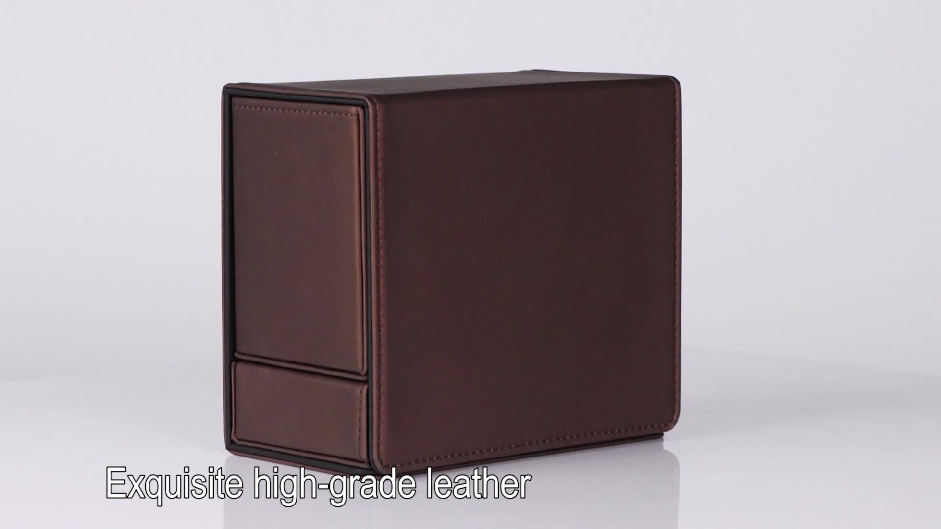 Waterproof 200+ Card Magnetic Playing Card Storage Box Microfiber ...