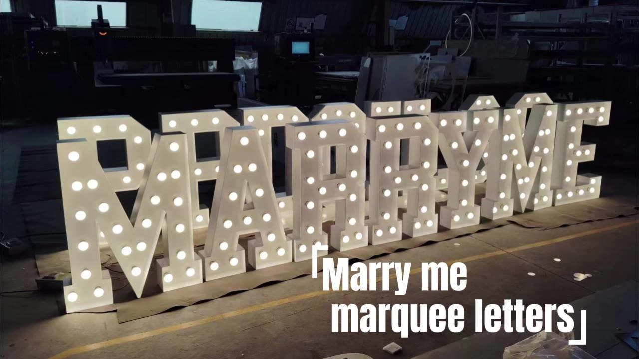 Customizable Marquee Letters Led Logo Light Letters Professional Design ...