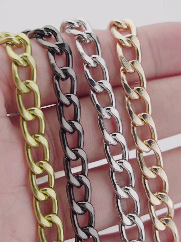 Ferroalloy Metal Chain Replacement Detachable Women's Purse Chain ...