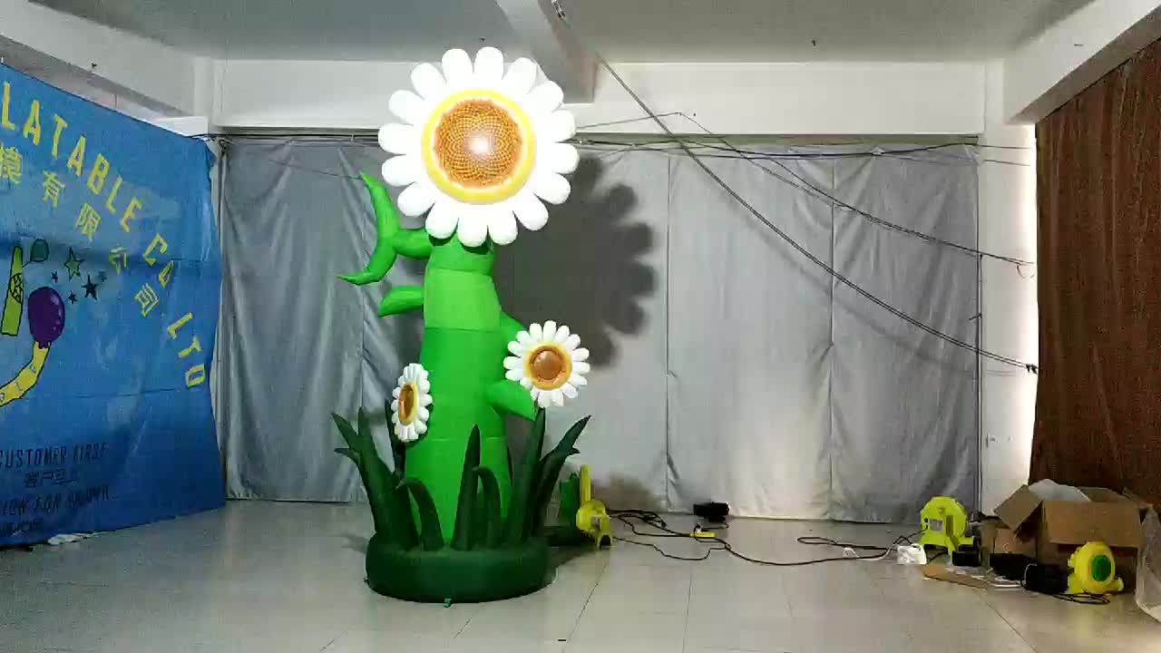 Customized Beautiful Giant Inflatable Garden Flower Plant Inflatable ...