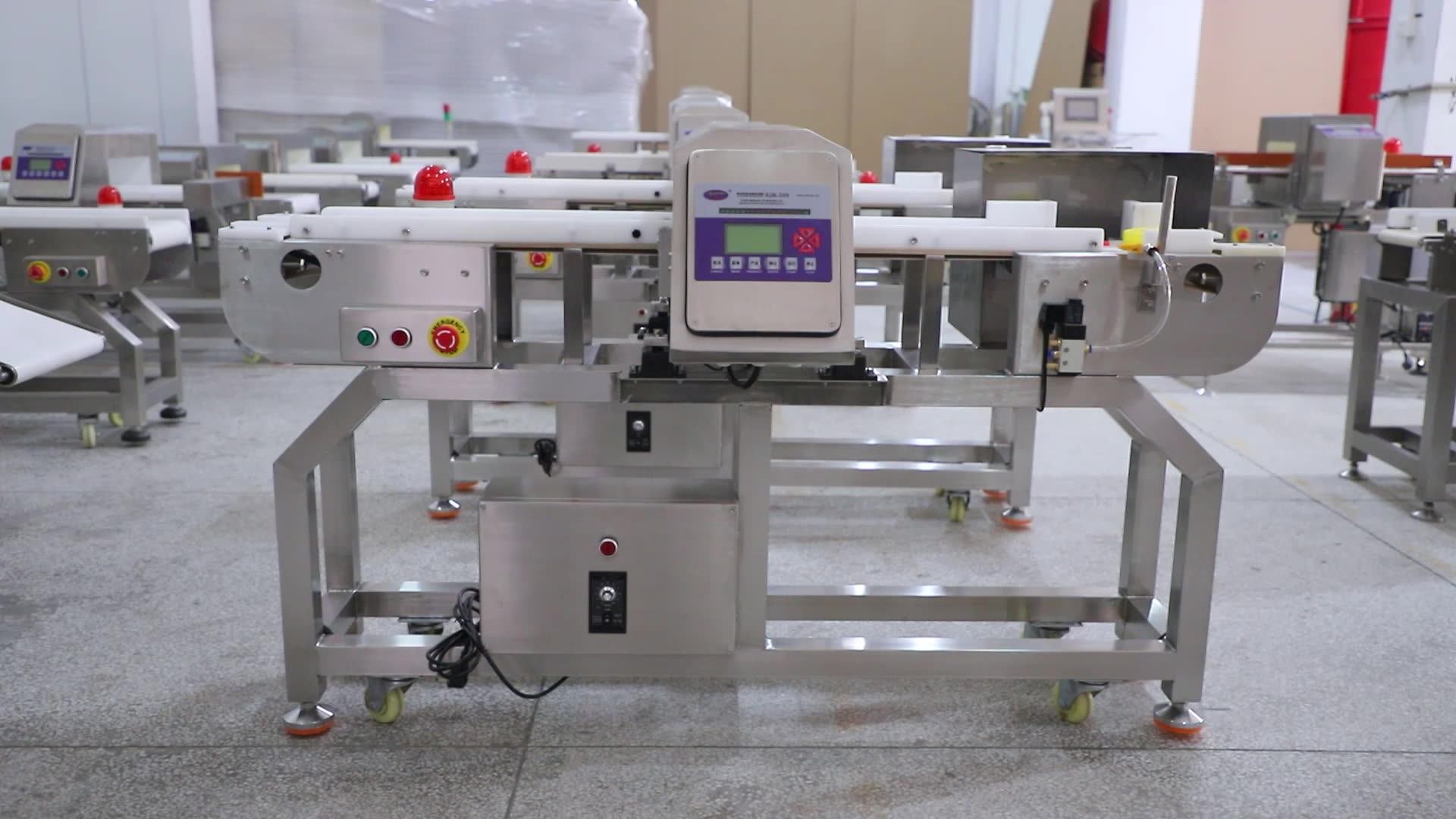 Sensitive Touch Screen Metal Detector For Meat Biscuits Snack Food ...