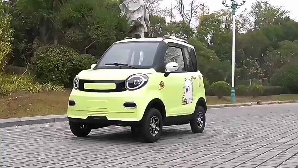Cheapest In Stock 2 Doors 4 Seats Chinese Mini Electric Car Chinese ...