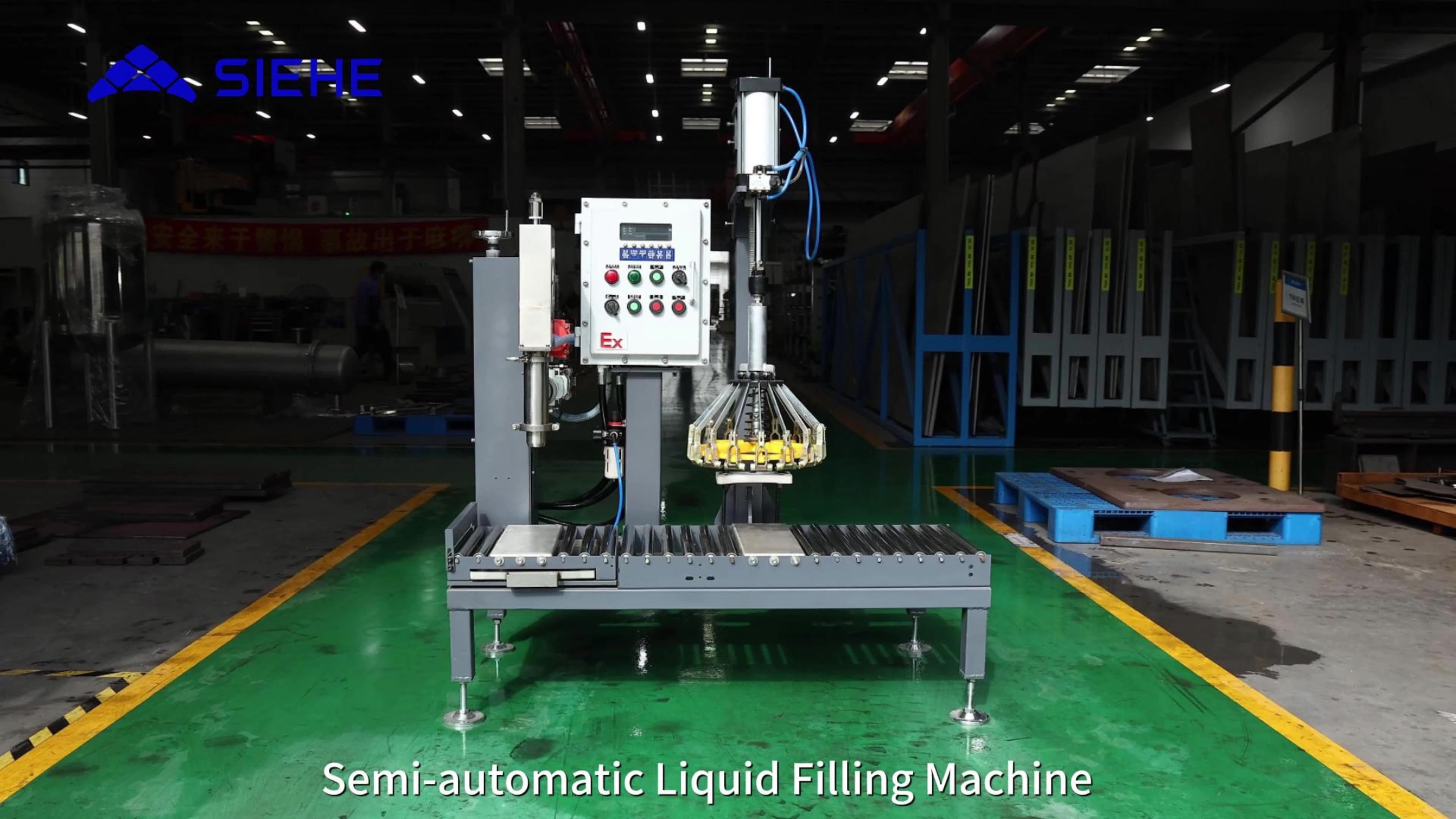 Primer Coating Filling Machine With 10l 25l Metal Drum Packing Machine ...