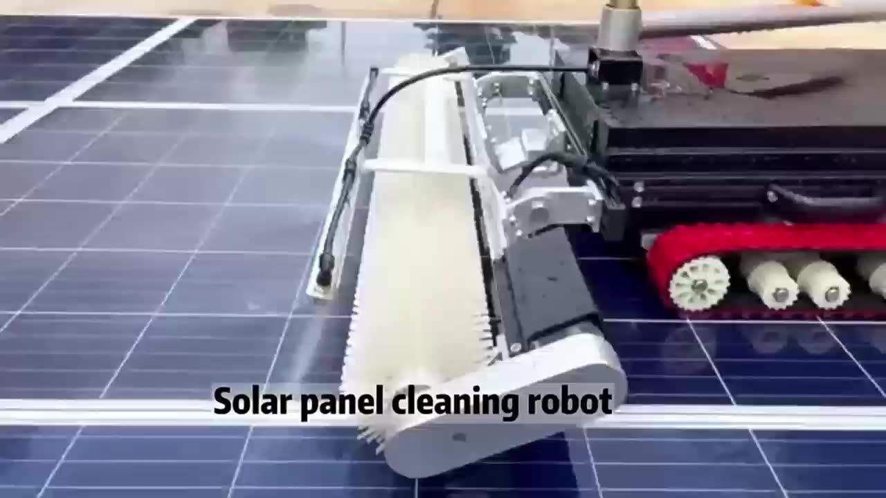 High Efficient Advanced Technology Autonomous Solar Clean Robot For ...