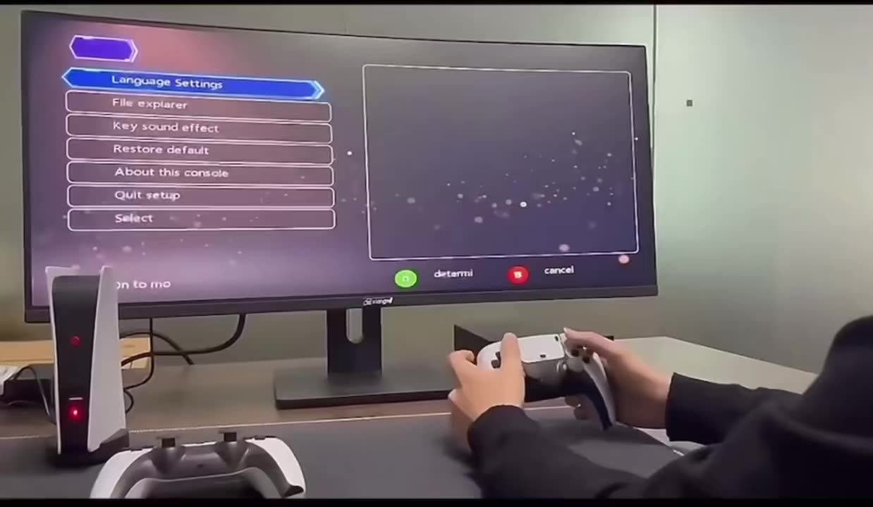 M5 Retro Classic Gaming Console Wireless Controller Arcade Game Station ...