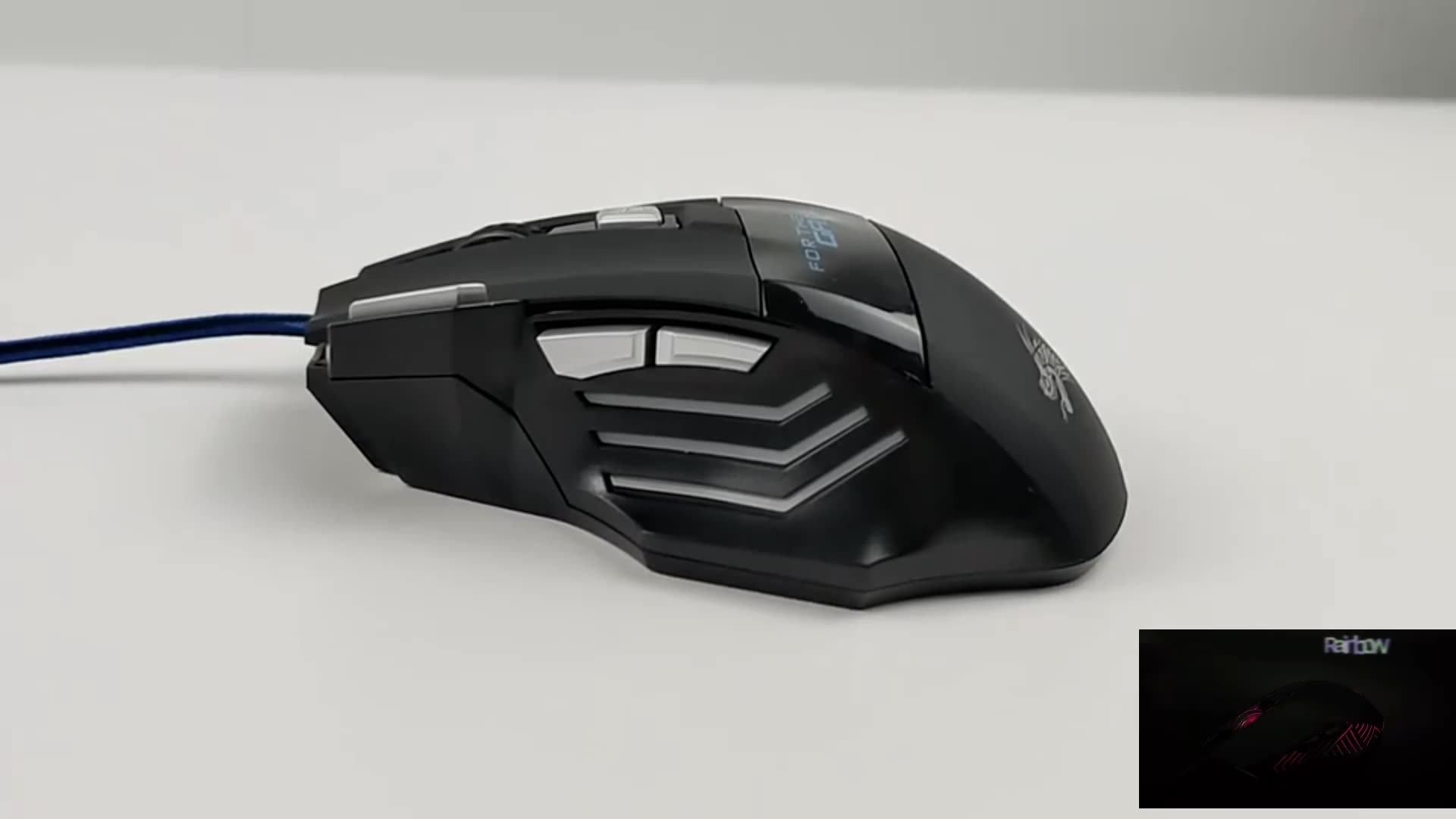 Rechargeable Rgb Gaming Mouse Game Gamer Mouse Inalambrico Sem Fio ...