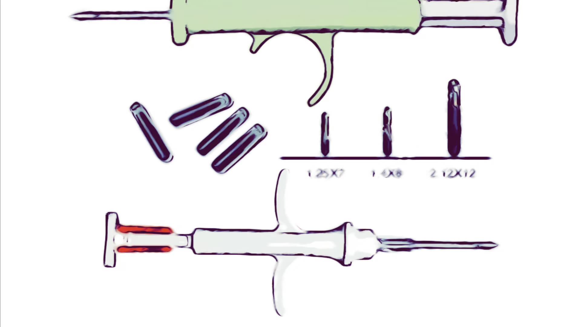 Cmrfid Injectable Waterproof Animal Id Iso 11784/5 Em4305 Glass Implant ...