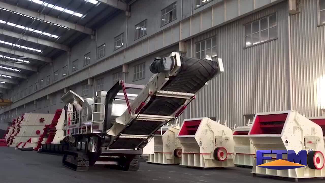 Small Mini Easy Moving Movable Mobile Portable Rock Stone Crusher ...