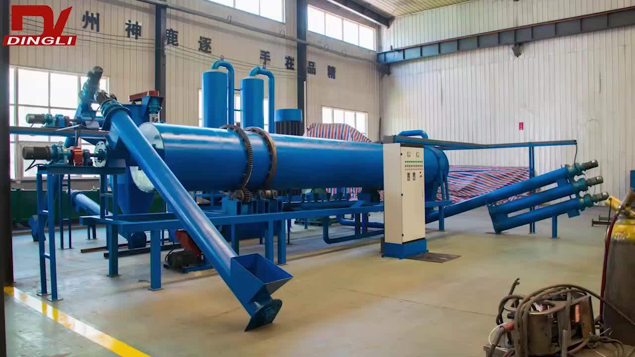 Biomass Pyrolysis Machines 15 Ton Continuous Biochar Pyrolysis Machine ...