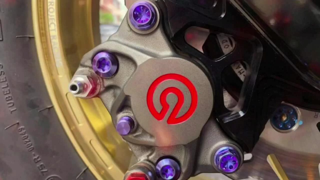 Titst Refitted Lifting Screw Motorcycle Upper Pump Titanium Alloy ...