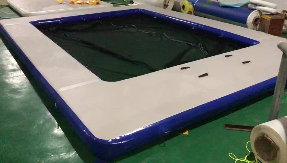 Floating Inflatable Sea Swimming Pool - Buy Floating Inflatable ...