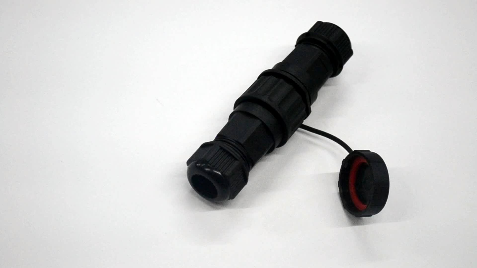 Ip68 M20 Grands 2 Pin 3pin 4pin Power Screw Cable Connector - Buy High ...