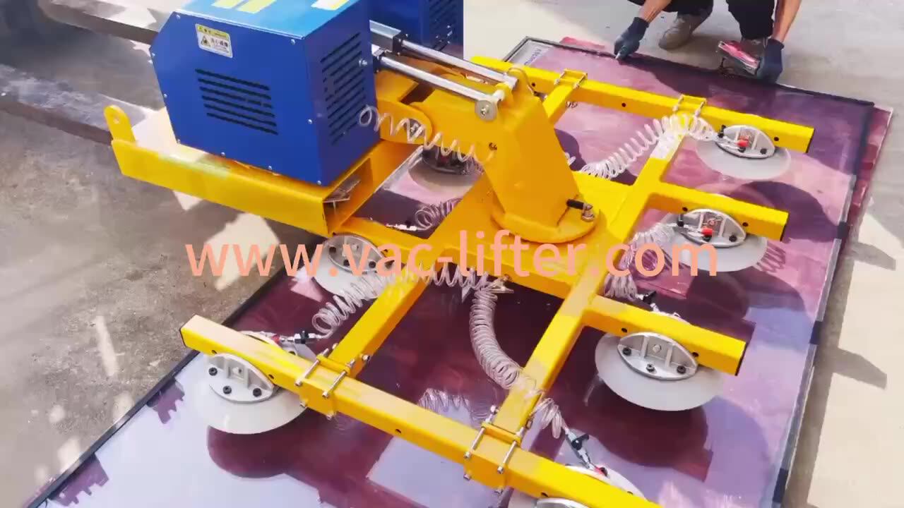 300kg 500kg 800kg Capacity Mannal Suction Cup Glass Vacuum Lifting ...