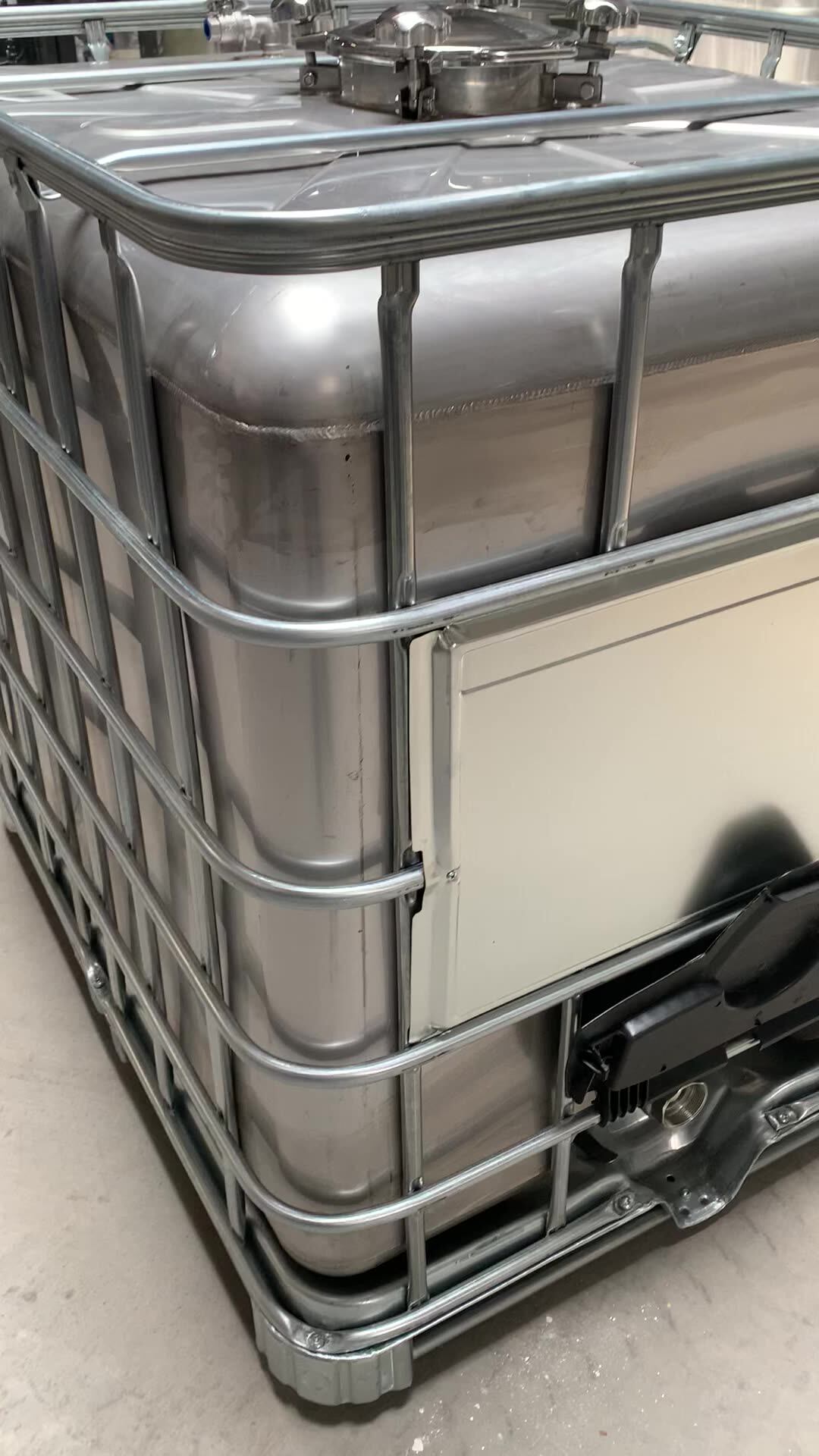 化学储存设备用ibc罐不锈钢罐制造1000l支架定制 - Buy 用于化工存储设备的ibc罐不锈钢支持定制 Product on ...