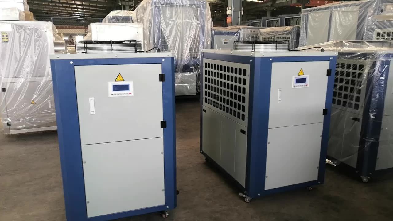 Industrial Box-type Water Chiller For Plastic Industry Or Drink Factory ...