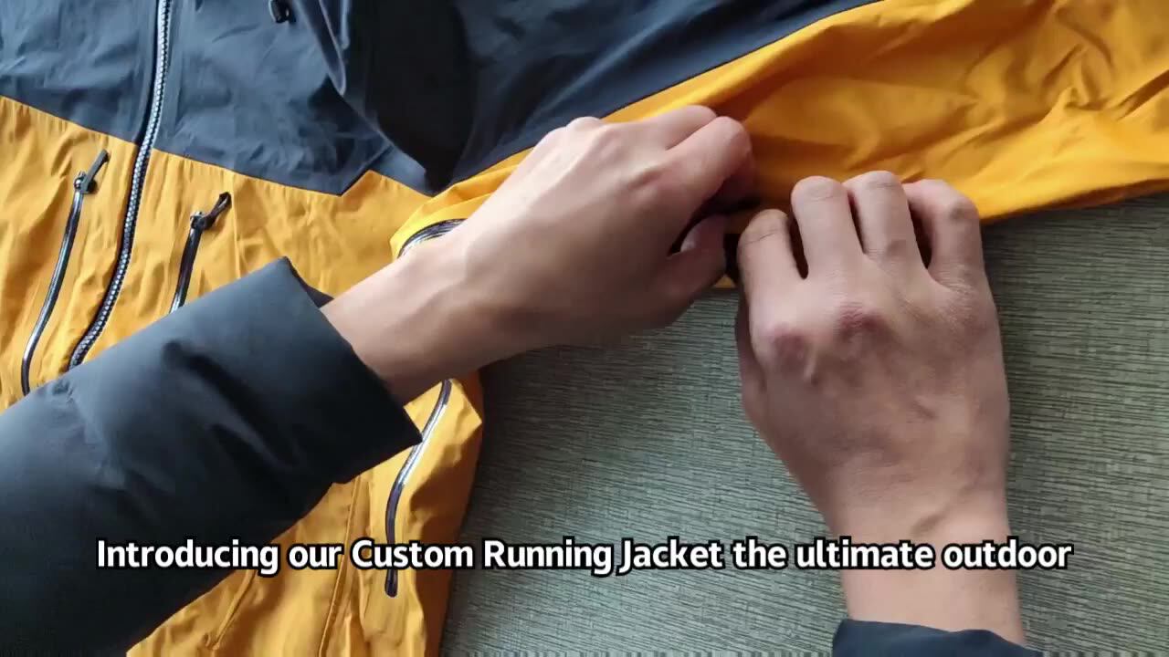 Outdoor Hard Shell Jacket 10000mm Windproof Waterproof Jacket For ...