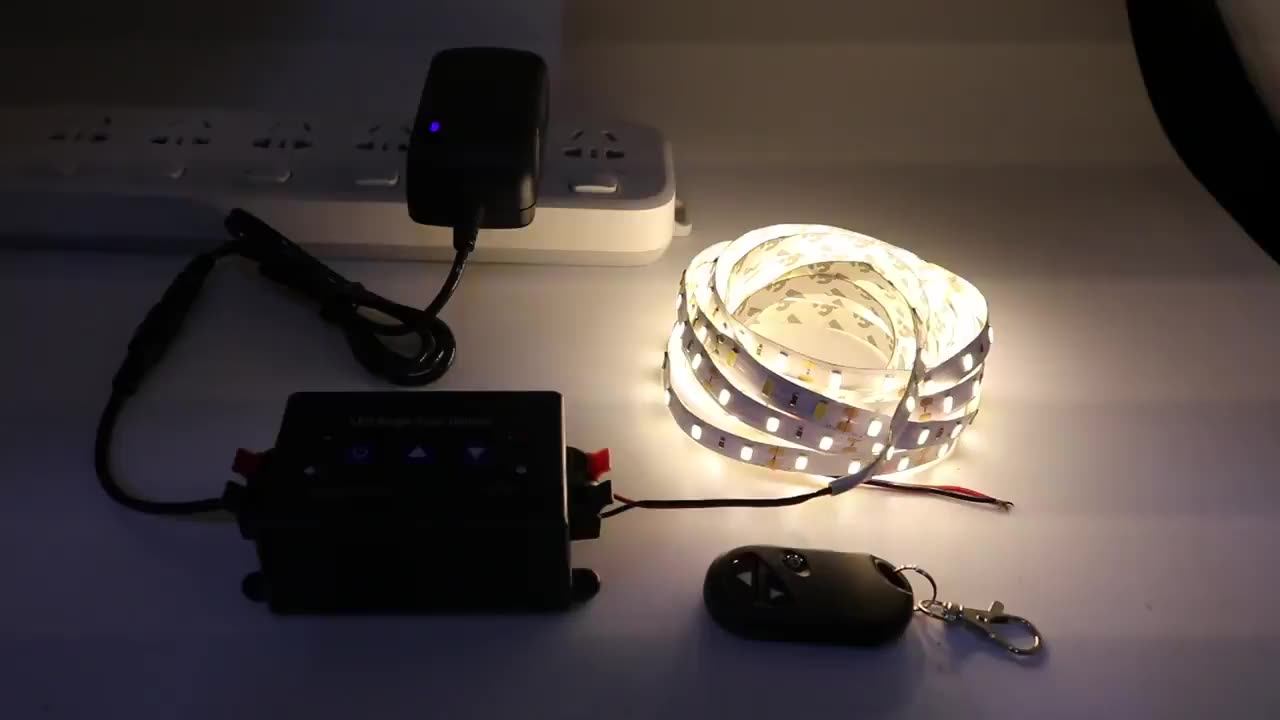 20a Led Dimmer 3 Key Rf Wireless Remote Control High Power Dimmer ...