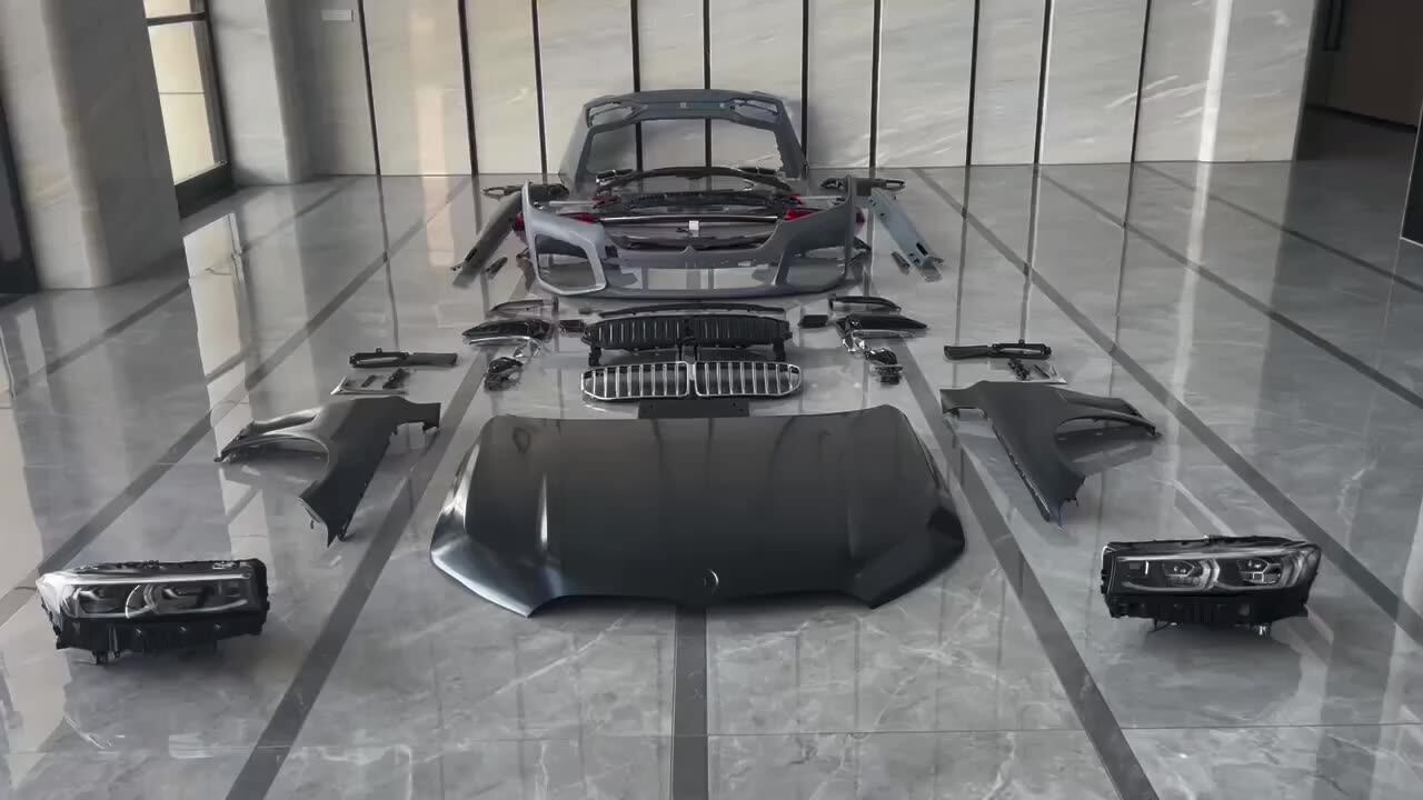 Facelift Conversion Pp Body Kit Car Exterior Parts For Bmw 7 Series G11 ...