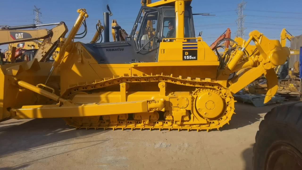Easy Maintenance Used Digital Komatsu D155a Dozer D155 Crawler ...
