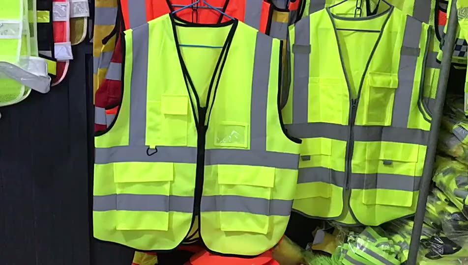 Color Security Guard Uniforms Reflective Safety Clothing Safety Vest ...