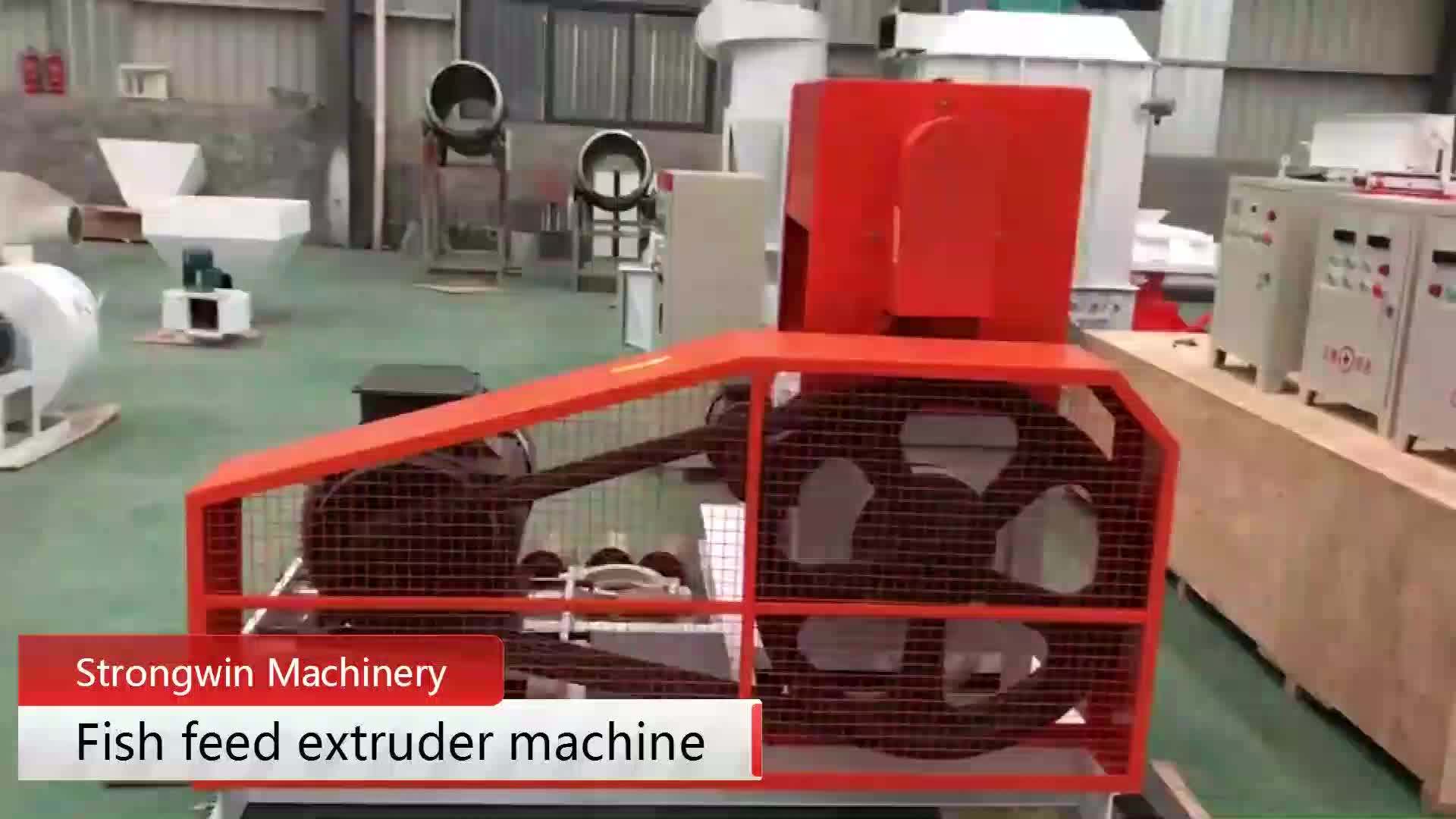 Fish Food Pellet Extruder Machine Feed Floating Fish - Buy Extruder ...