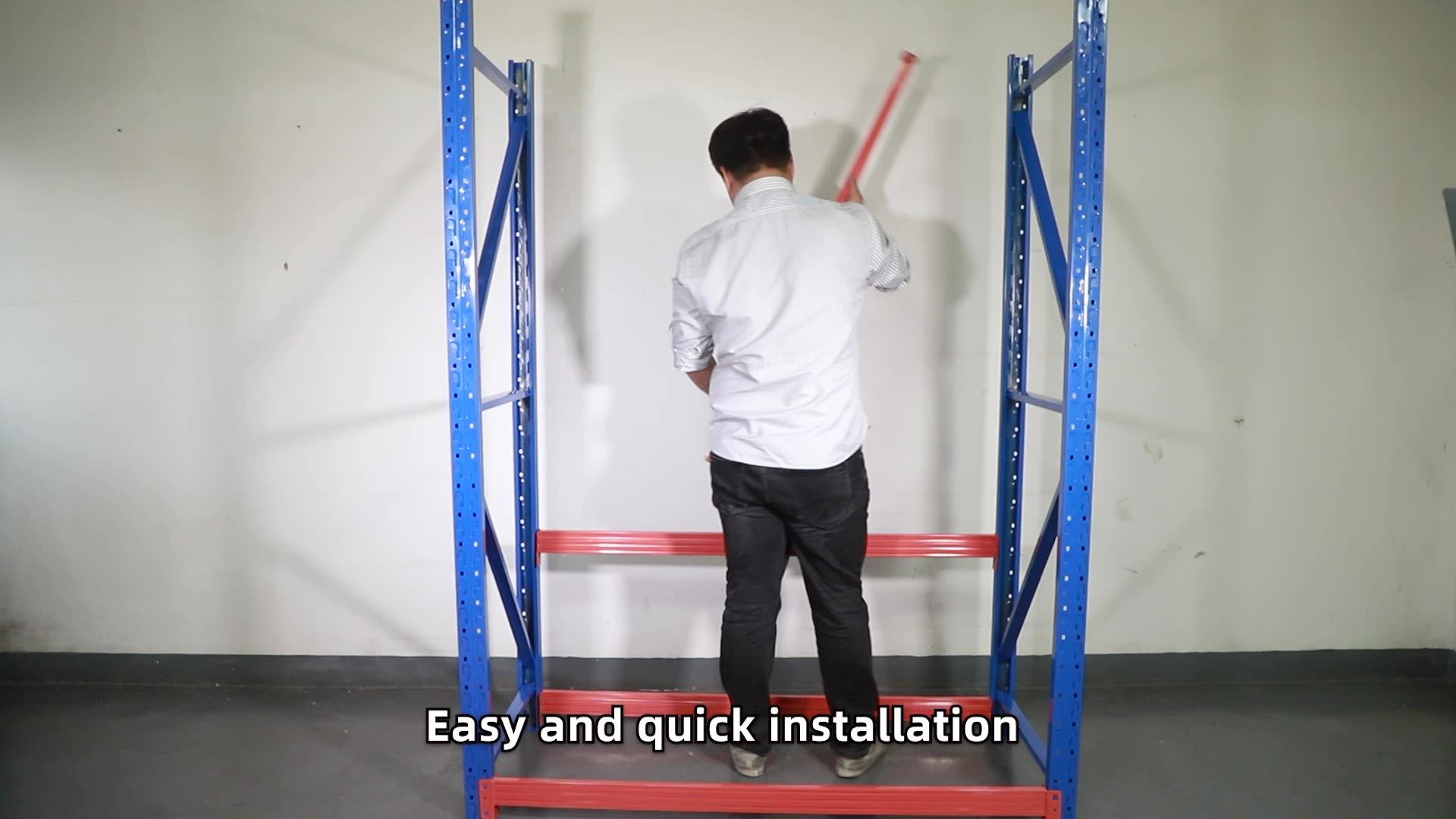 Bolted Racks Shelves Adjustable Medium Duty Industrial Storage Racking ...