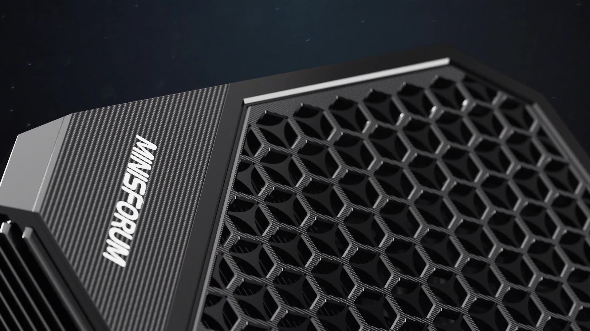 Minisforum High Performance Hx80g Amd Radeon Rx 6600m Gpu Small ...