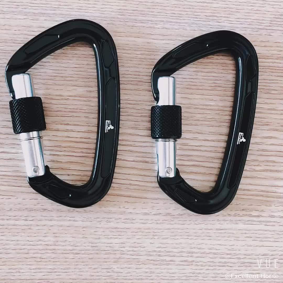 Aluminum Climbing Carabin For Outdoor Sports - Buy Climbing Carabin ...