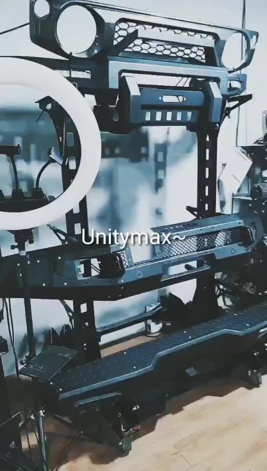 Universal Steel Extend For Ford Ranger T6 T7 Rear Bumper Guard 4runner ...