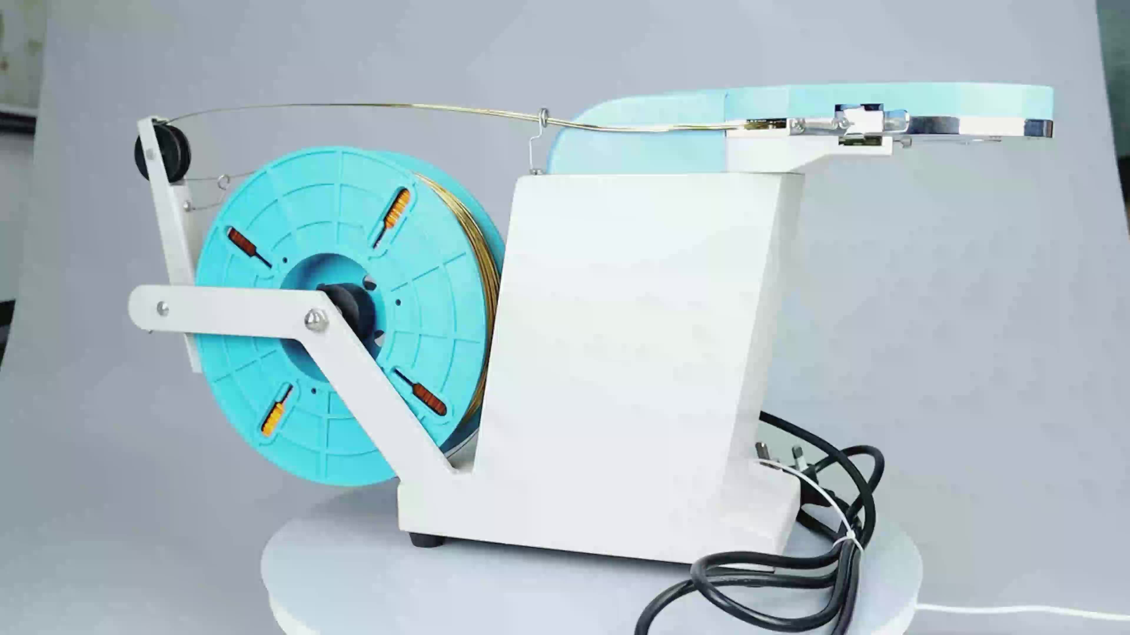 High Quality Semi-automatic Twist Bag Closing Machine For Plastic Bag ...