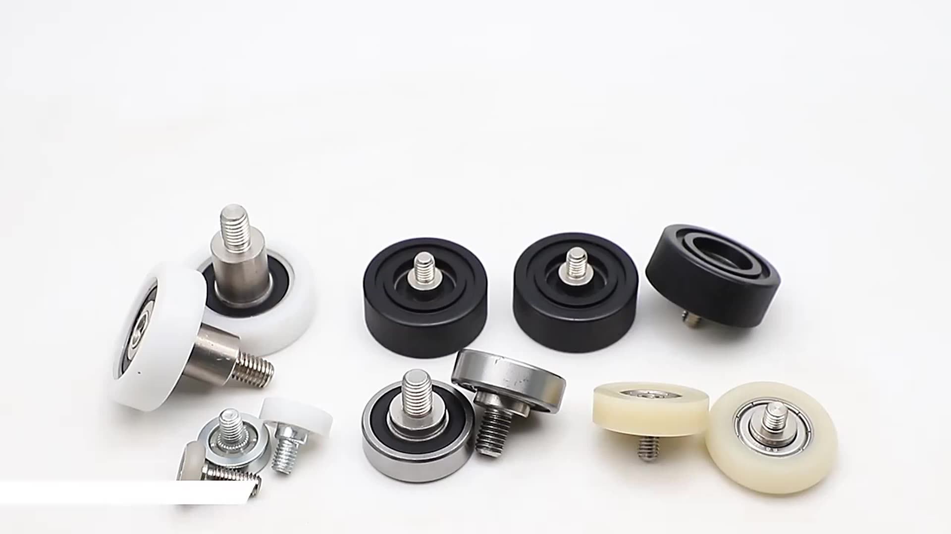 Bsr60519-7 5x19x7mm Small Steel Pom Plastic Pulley Cabinet Roller ...