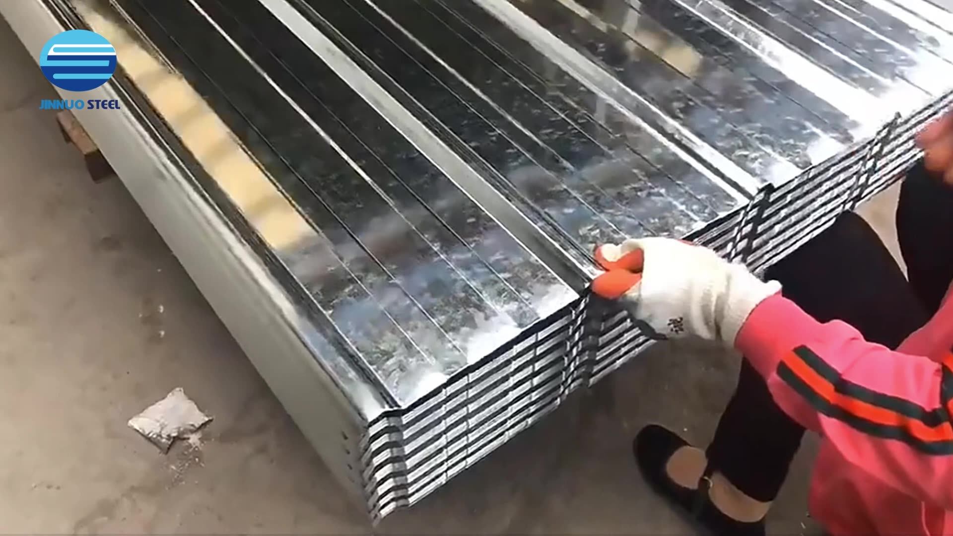 Aluzinc Corrugated Iron Roofing Sheet T Shape And Wave Shape Roof Sheet ...