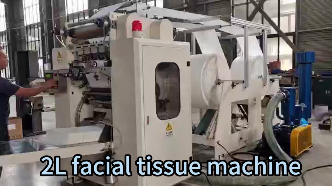 4 Lines Soft Tissue Paper Popup Machine/facial Tissue Folding Machine ...