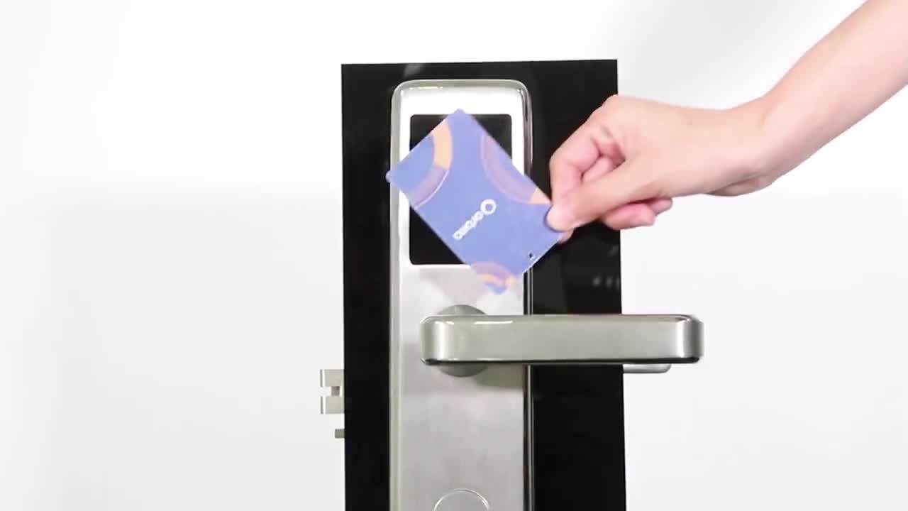 4031# Led Proximity Hotel Electronic Lock Sensor Door Lock With Swipe ...