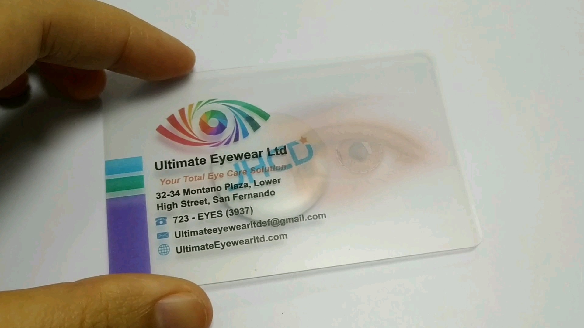 Custom Printing Pvc Plastic Clear Rfid Nfc Blank Transparent Business ...