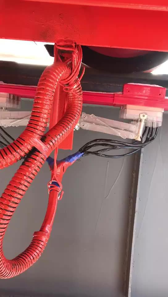 Complete Types Single Pole Rail Insulated Copper Sliding Contact Line ...