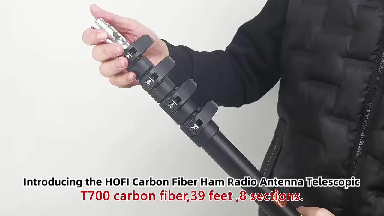 Hofi Carbon Fiber Ham Radio Antenna Telescopic Masts Telescopic Carbon ...